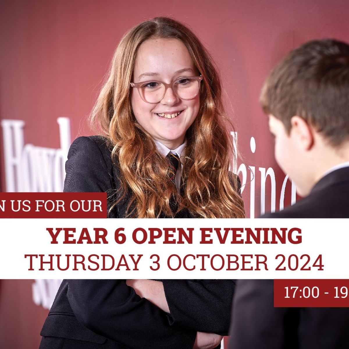 Howden School - Year 6 Open Evening 3 October 2024